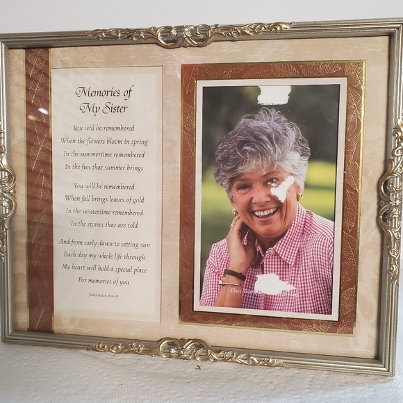 unbranded | Accents | In Loving Memory Sentiment Memorial Picture Frame ...